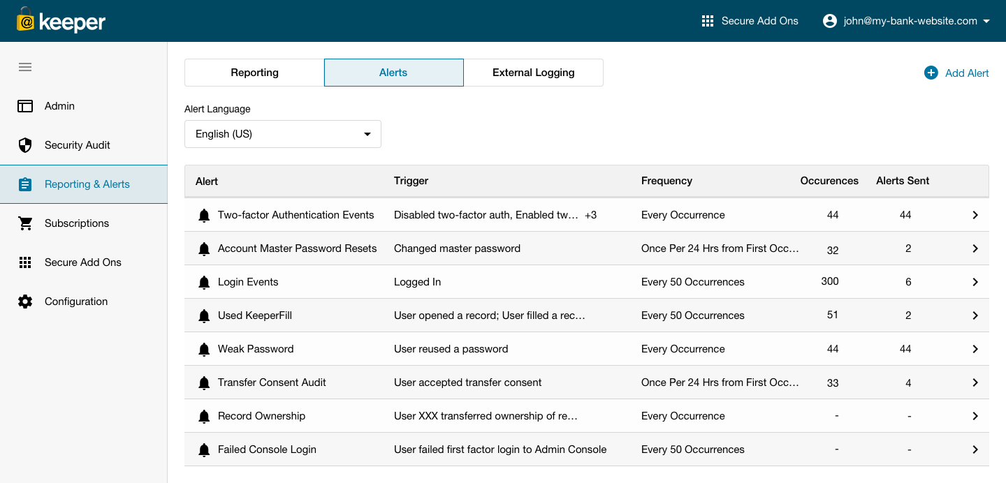Keeper Adds Advanced Reporting - Keeper Security