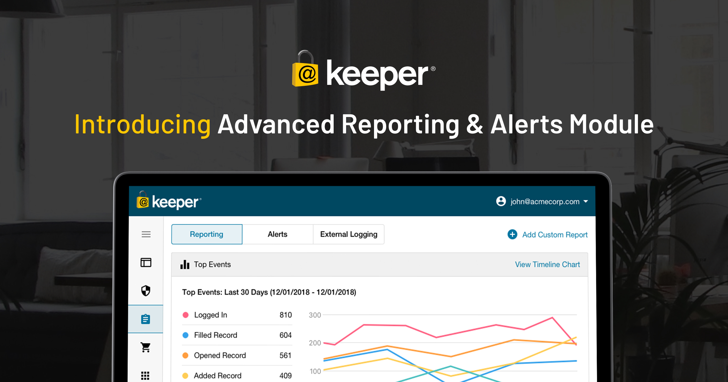 Keeper Adds Advanced Reporting - Keeper Security