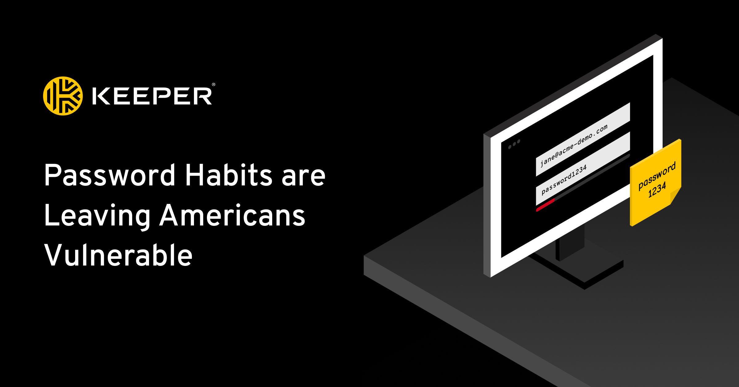 Password Habits Leaving Americans Vulnerable - Keeper Security