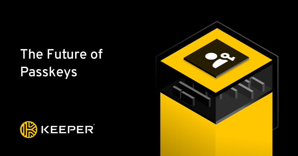 Incorporación de las claves de acceso a Keeper Security