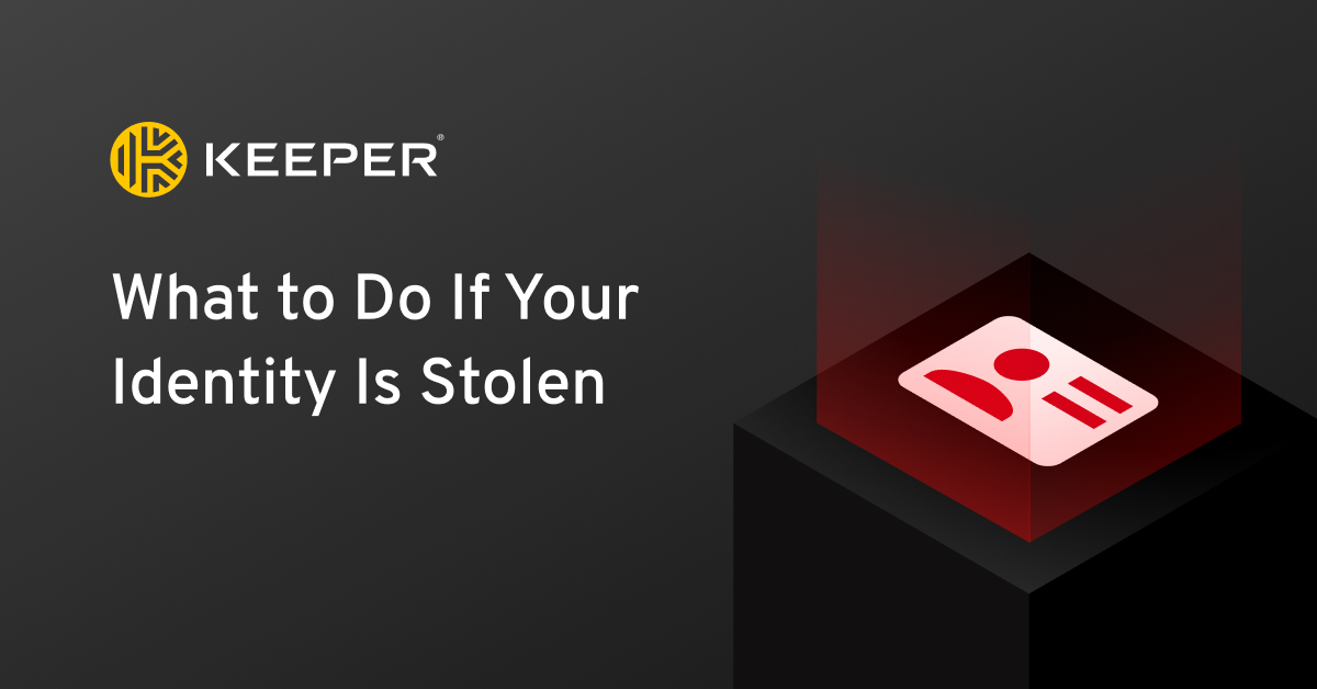 8 Steps To Take if Your Identity Is Stolen