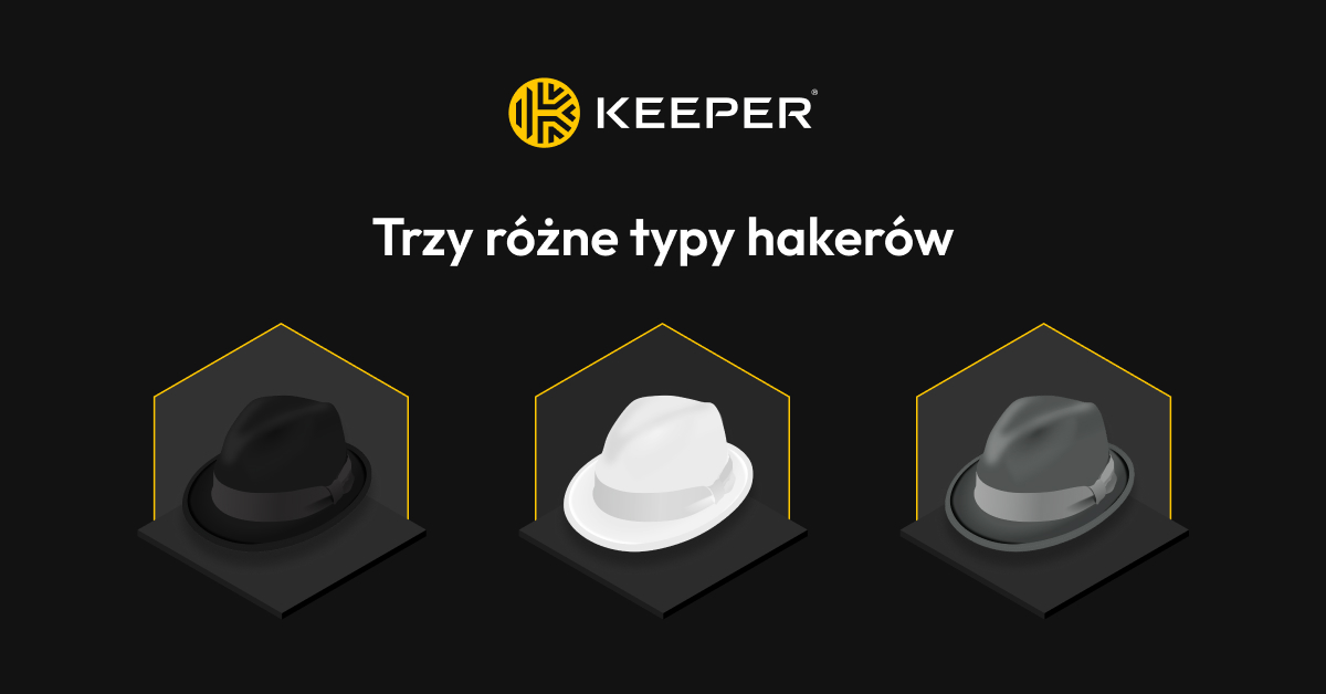 Trzy różne typy hakerów – Keeper Security