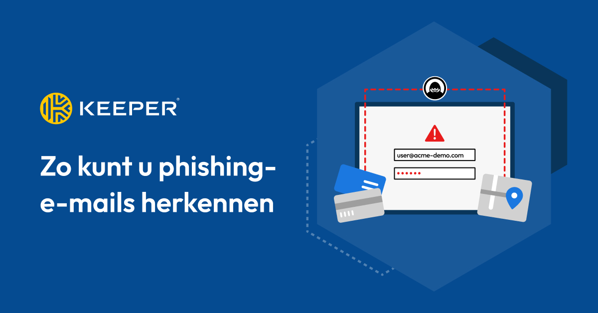 Zo kunt u phishing-e-mails herkennen - Keeper