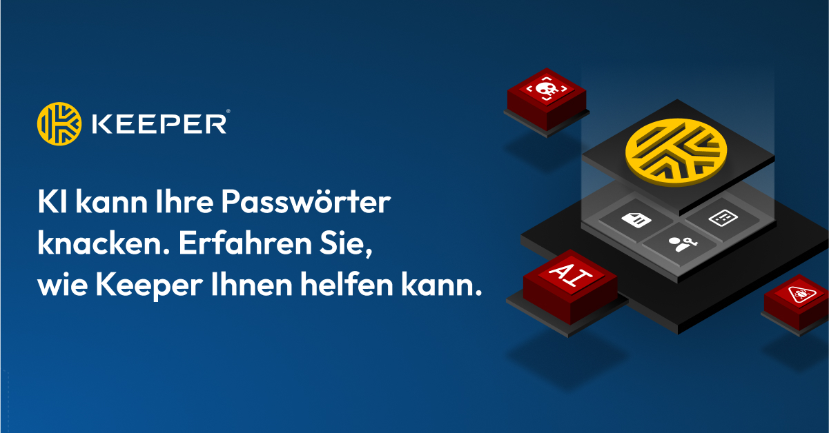 So knackt KI Ihre Passwörter – Keeper Security
