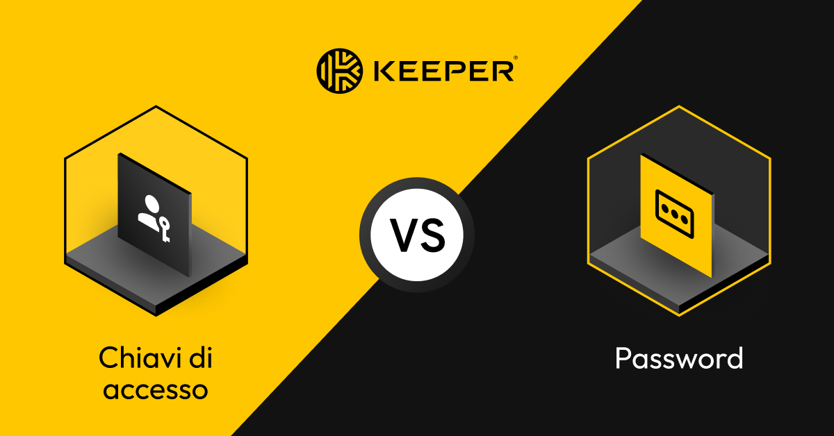 Chiave di accesso o password: quale utilizzare? - Keeper Security