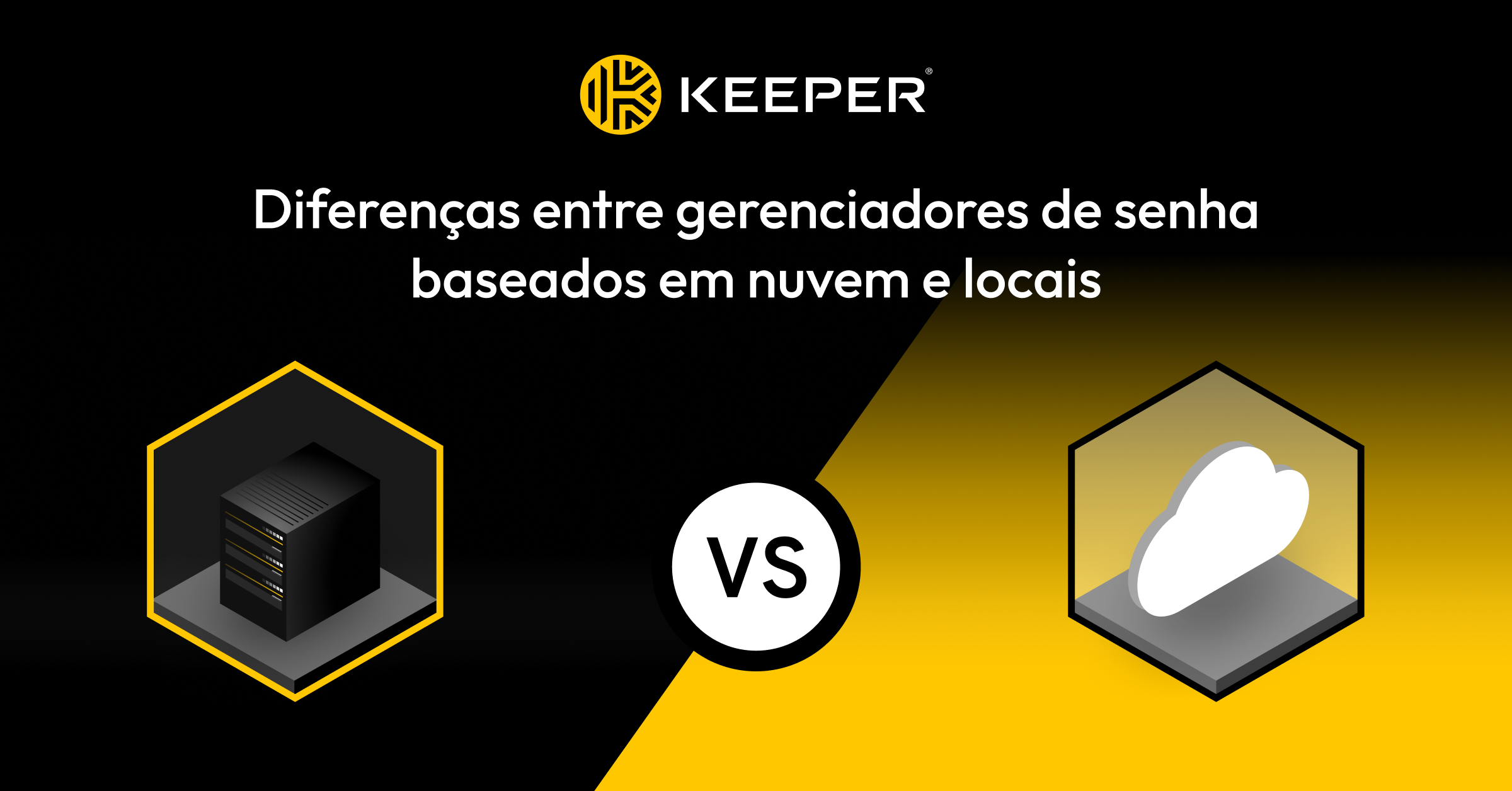 Gerenciadores de senhas baseados em nuvem versus locais — Keeper Security