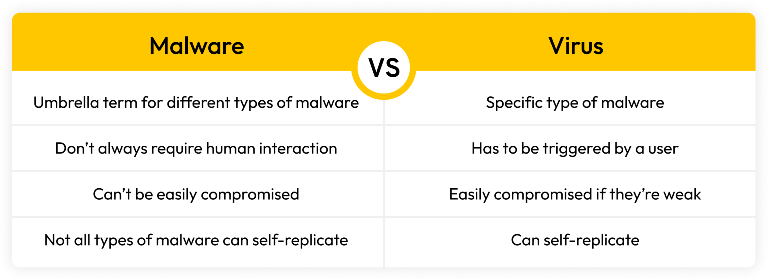 Malware vs Virus: What's the Difference? - Keeper Security