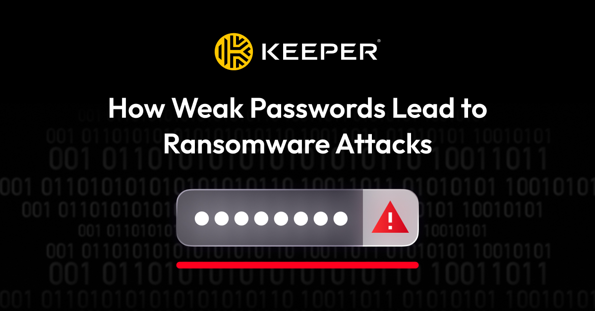 How Weak Passwords Lead to Ransomware Attacks