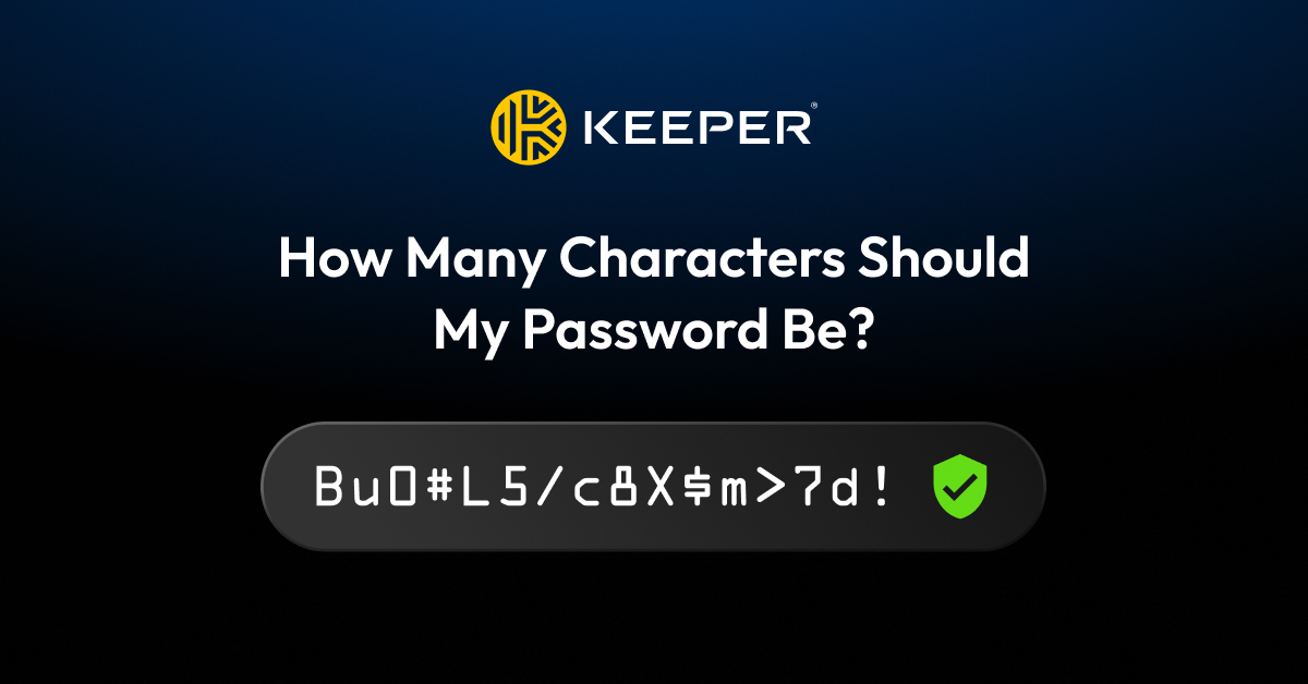 How Long Should My Password Be?