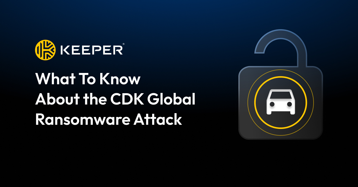 What To Know About the 2024 CDK Global Ransomware Attack