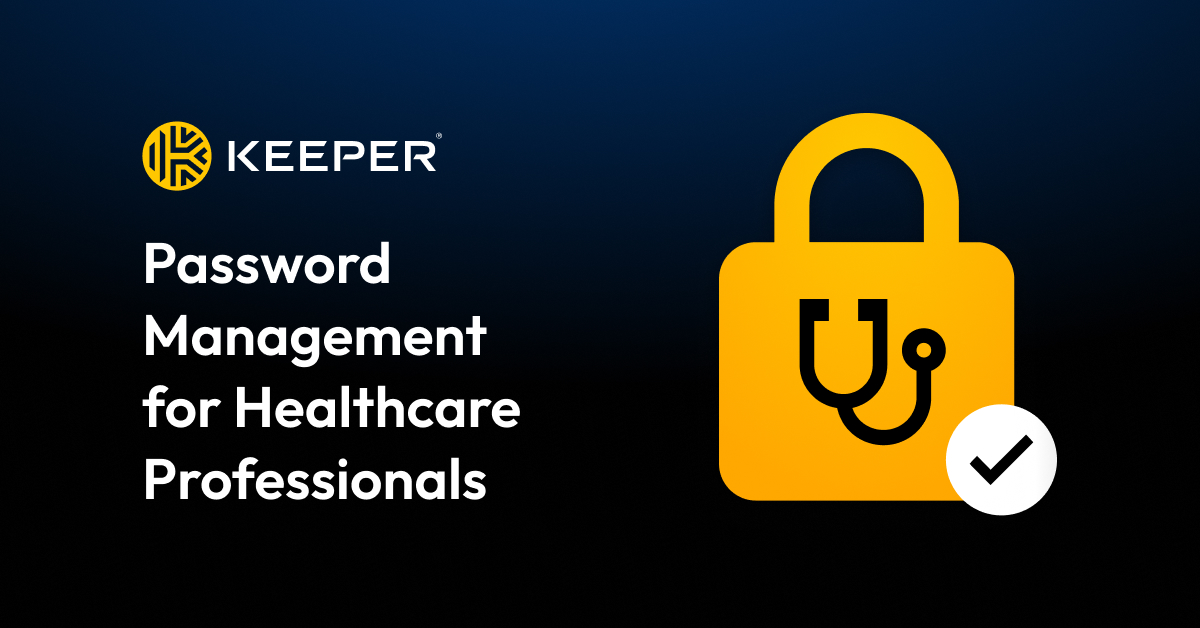 Password Management for Healthcare Professionals