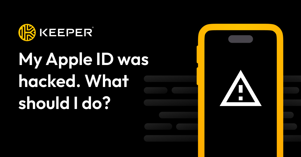 My Apple ID Was Hacked. What Should I Do?