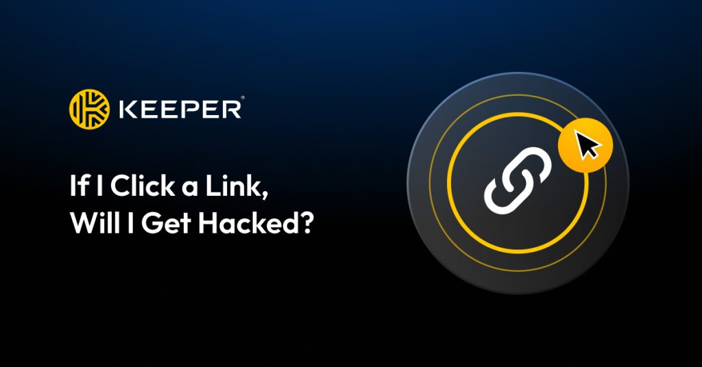 Se clicar em um link, vou ser hackeado?