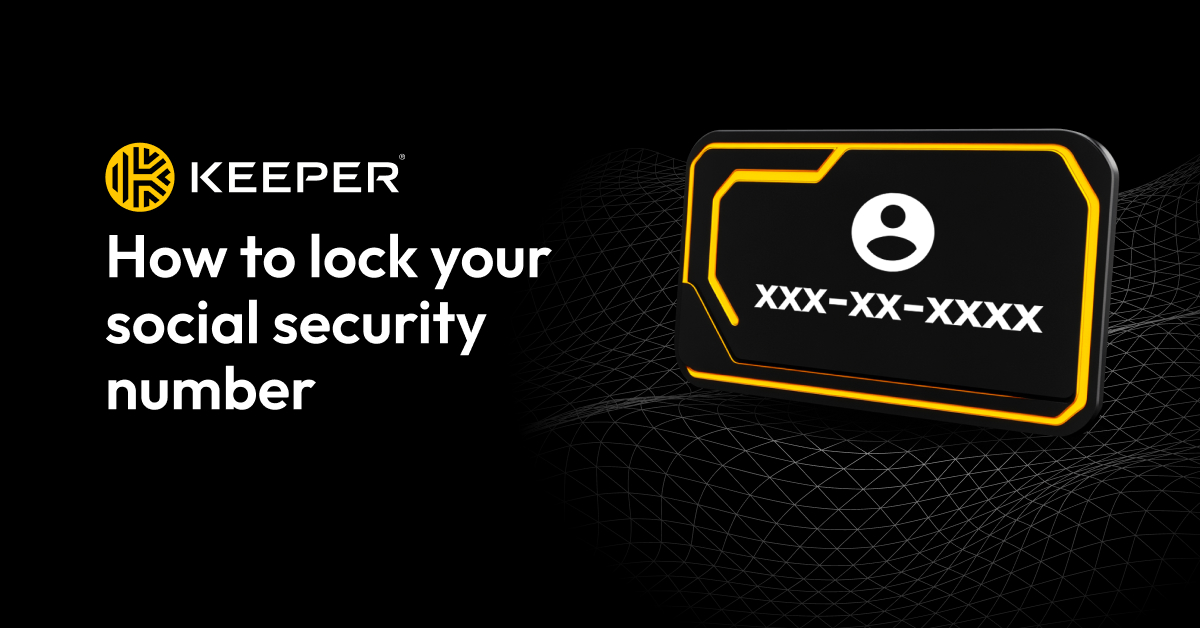 How to Lock Your Social Security Number