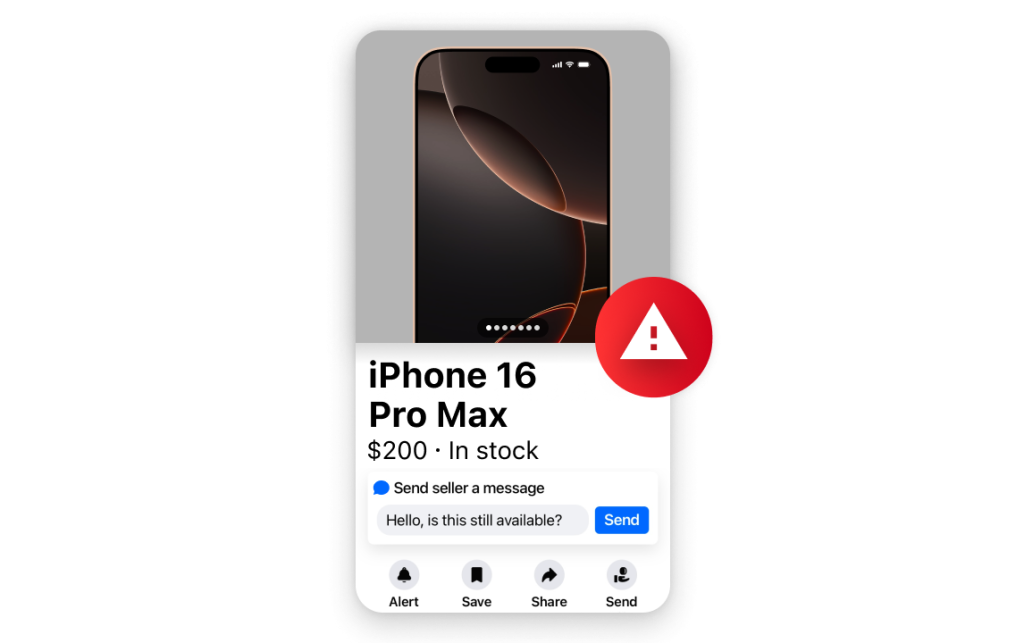 2024 年应避免的八种 Facebook Marketplace 诈骗