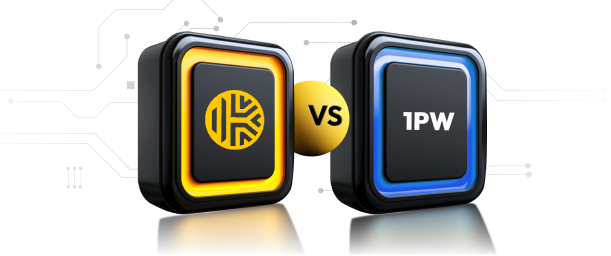 Keeper vs 1Password パスワードマネージャーの徹底比較