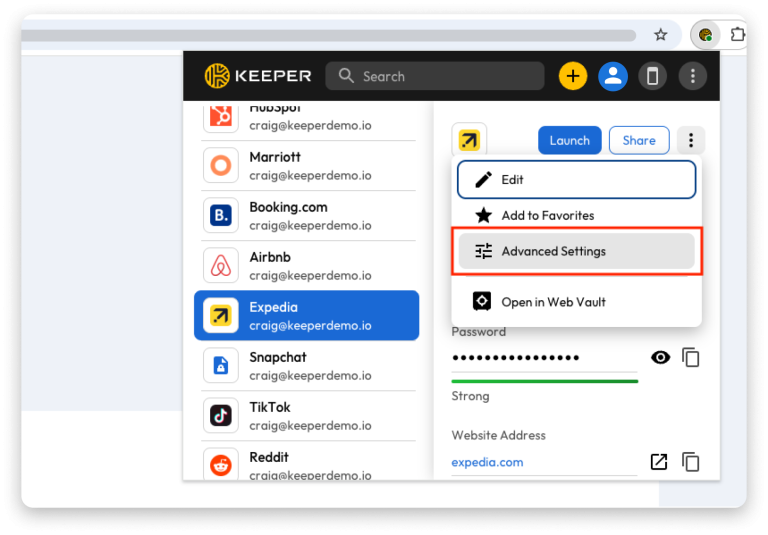 Keeper ajoute des correctifs de remplissage automatique, un contrôle amélioré et la prise en ...