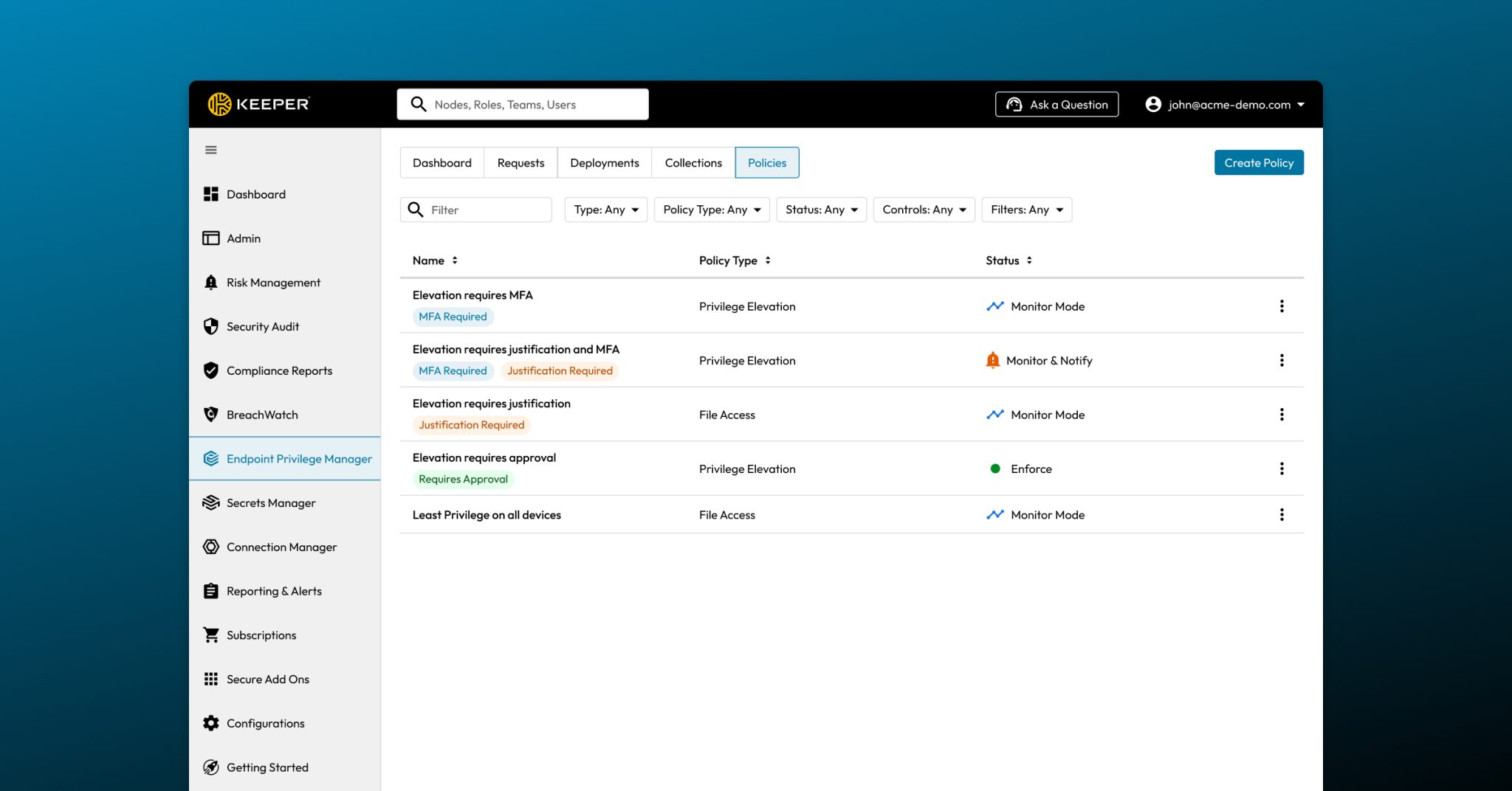 How To Enforce Least Privilege on Endpoints